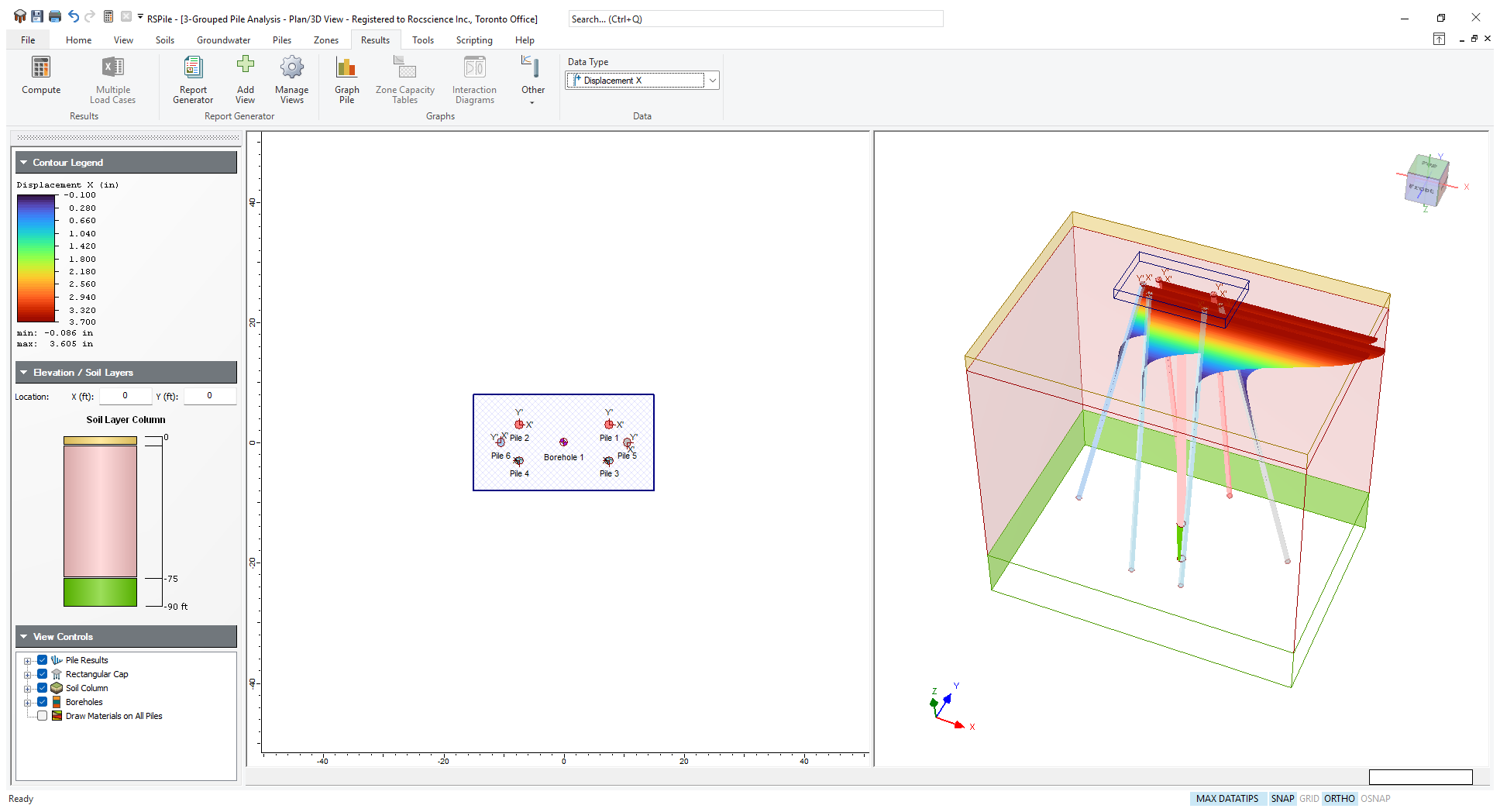 RSPile Tutorials | 3 - Grouped Pile Analysis